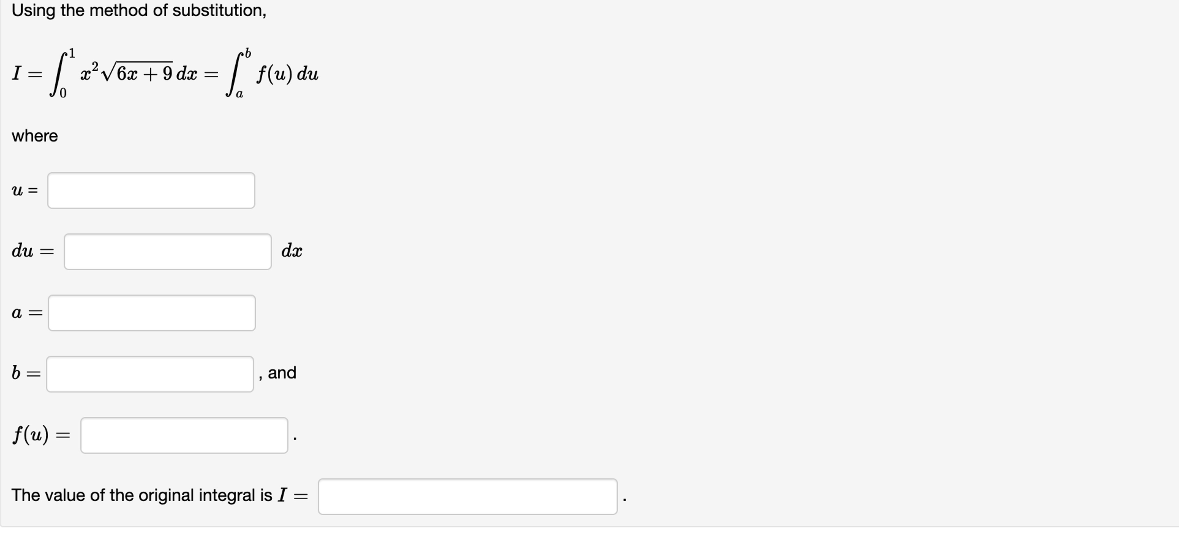 Solved Using the method of | Chegg.com