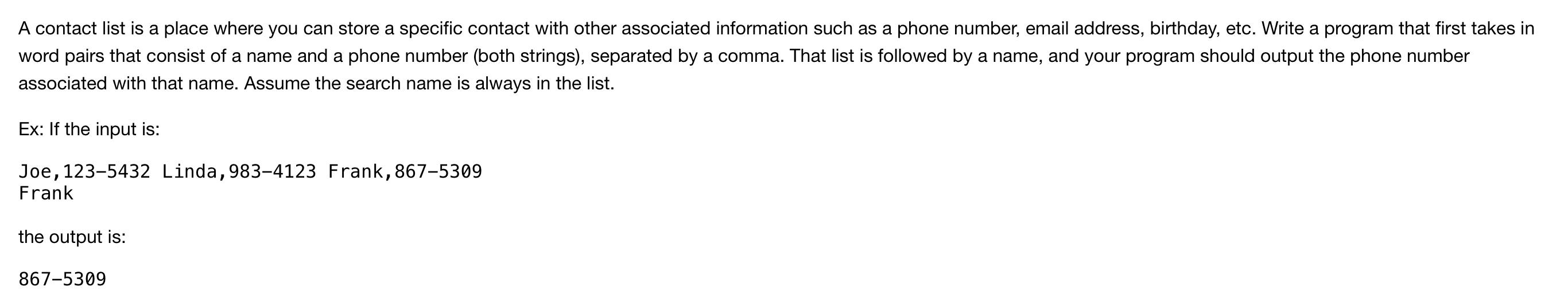 Solved A contact list is a place where you can store a | Chegg.com