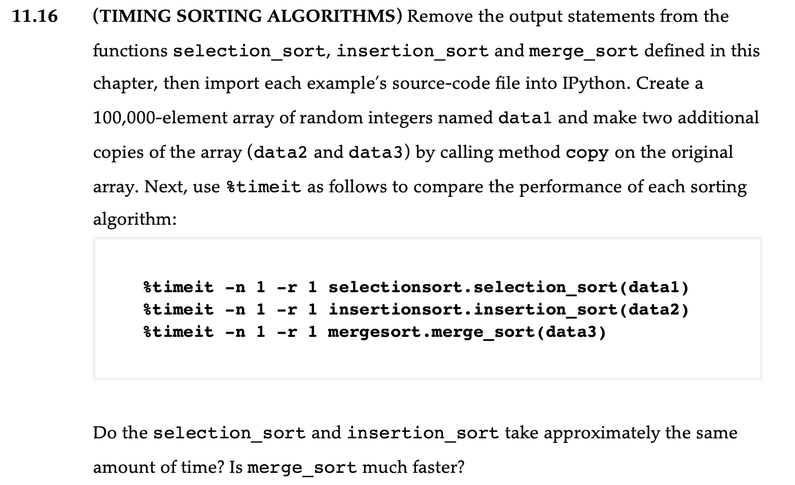 Solved Implement this in a notebook and document it. | Chegg.com
