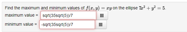 [Solved]: Find the maximum and minimum values of ( f(x, y