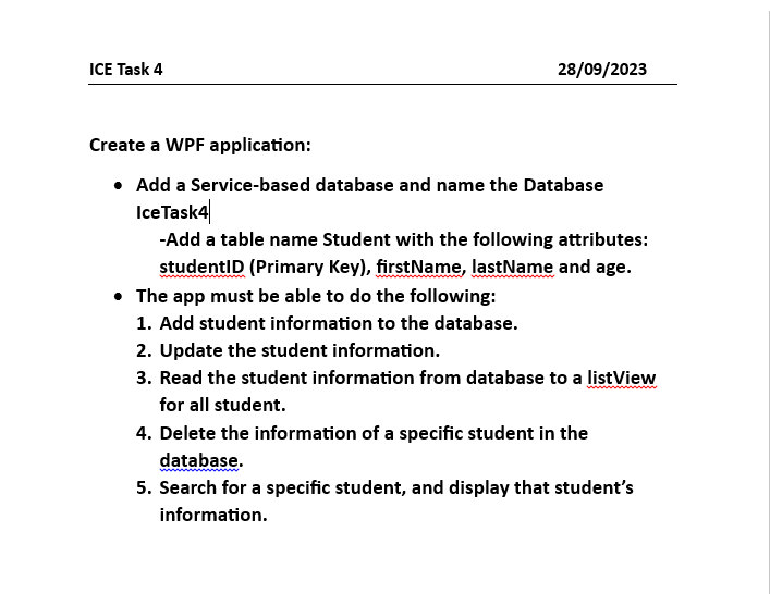 Solved Create A Wpf Application Add A Service Based 0561