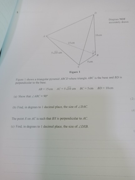 Solved Diagram NOT accurately drawn 50 cm Figure 1 Fire I | Chegg.com