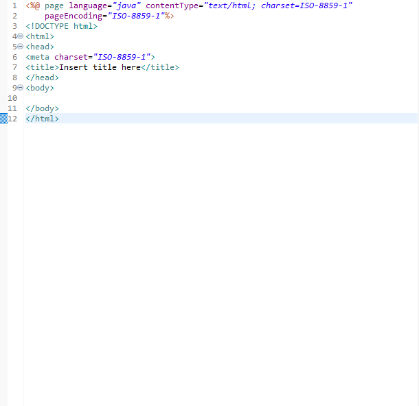 Solved Convert these Java codes to run with Eclipse JSP | Chegg.com