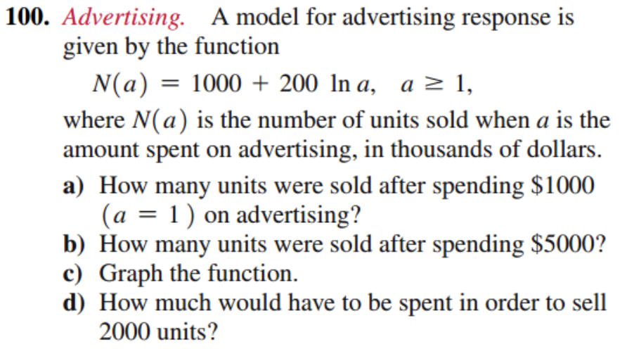 Solved 100. Advertising. A model for advertising response is | Chegg.com