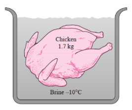 Solved Q4. Chickens with an average mass of 1.7 kg(k=0.45 | Chegg.com