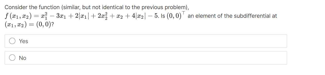 Solved Consider the function (similar, but not identical to | Chegg.com