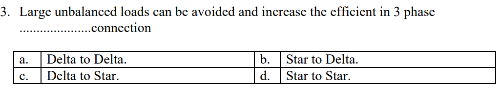 Solved Large unbalanced loads can be avoided and increase | Chegg.com Solved Large unbalanced loads can be avoided and increase | Chegg.com