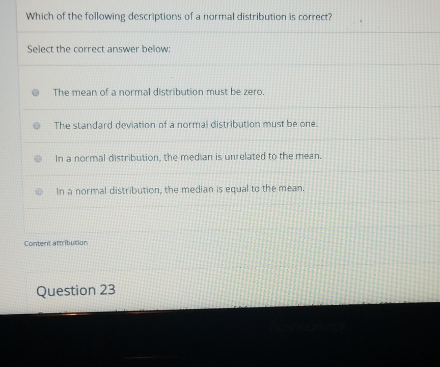 Solved 1 Describe The Differences Between A Normal Patie