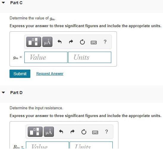 Solved 1 HILO Consider the common-gate amplifier shown in | Chegg.com