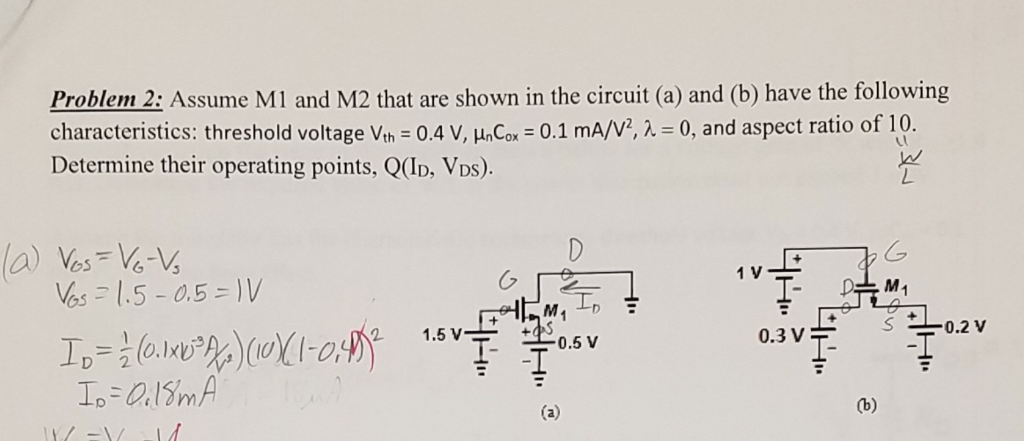 Solved Problem 2: Assume M1 and M2 that are shown in the | Chegg.com