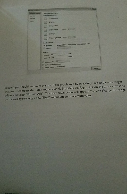 Solved BACKGROUND When using a graphing program such as MS | Chegg.com