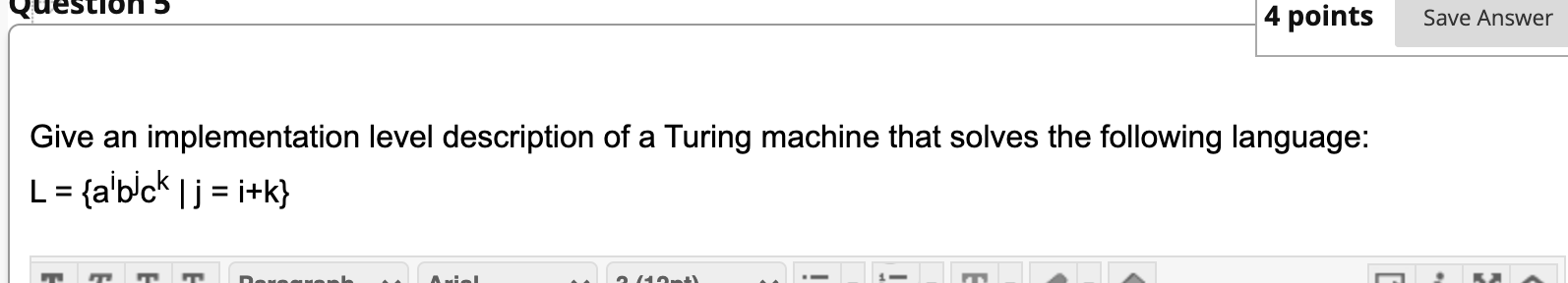 Solved 4 points Save Answer Give an implementation level | Chegg.com