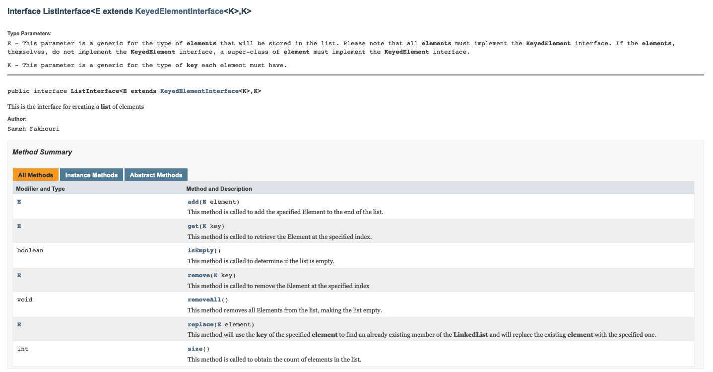 You will create a new LinkedList.java class to | Chegg.com