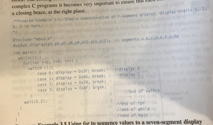 Solved complex C programs it becomes very important to | Chegg.com