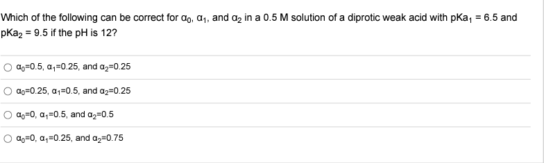 Solved Which of the following can be correct for α0,α1, and | Chegg.com