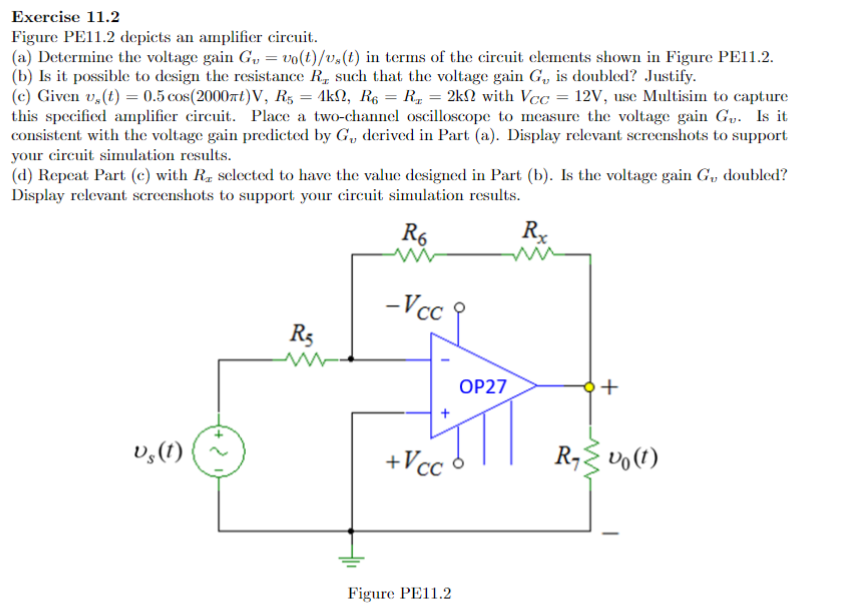 Solved Please solve using Multisim and include all relivent | Chegg.com