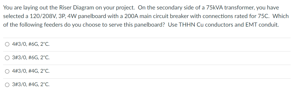 Solved You are laying out the Riser Diagram on your project. | Chegg.com
