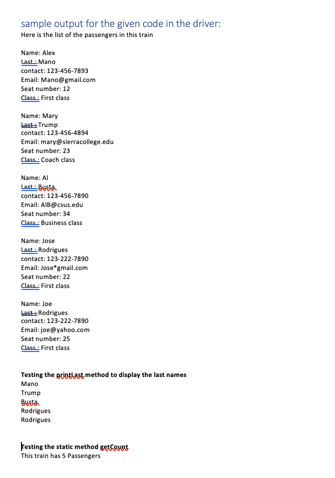Solved Objective Practice polymorphism, array of objects, | Chegg.com
