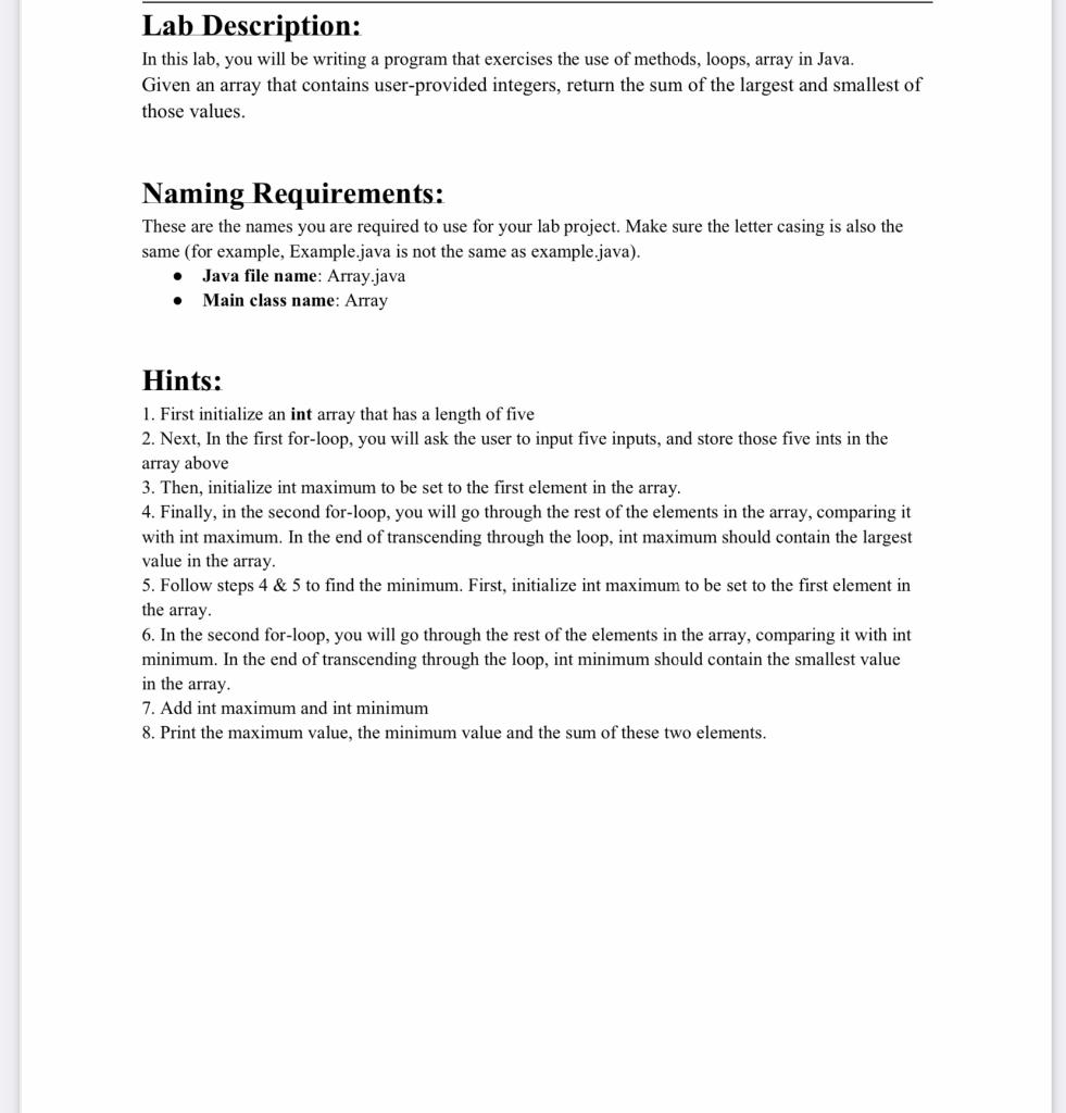 Solved Lab Description: In this lab, you will be writing a | Chegg.com