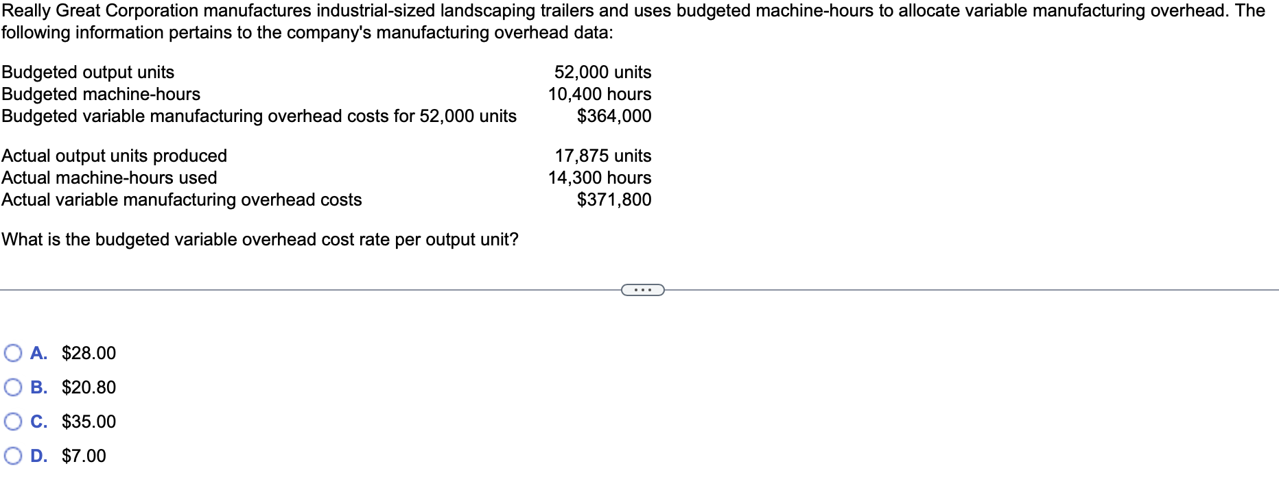 Solved Zitrik Corporation manufactured 110,000 buckets | Chegg.com