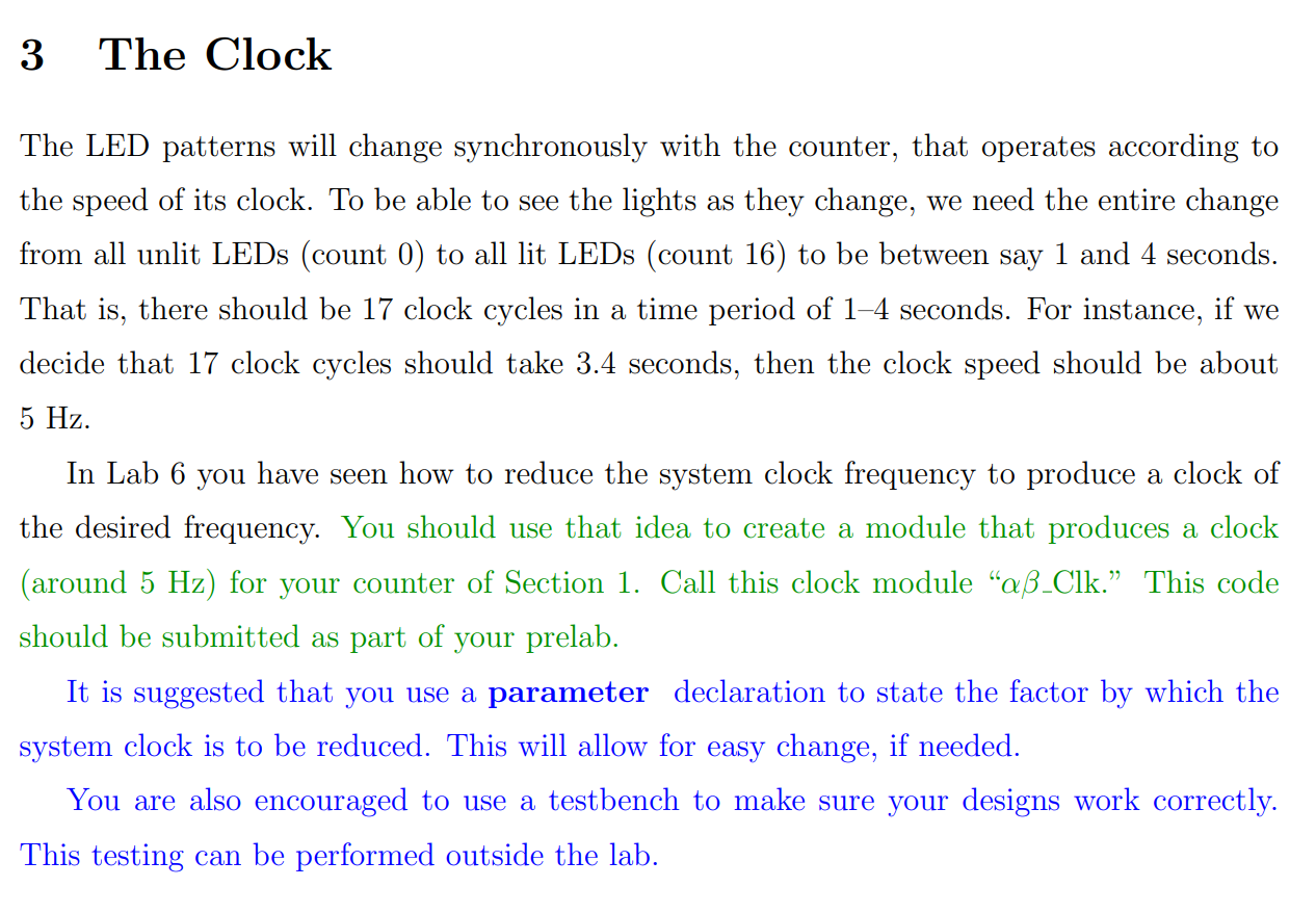 Solved The LED patterns will change synchronously with the | Chegg.com