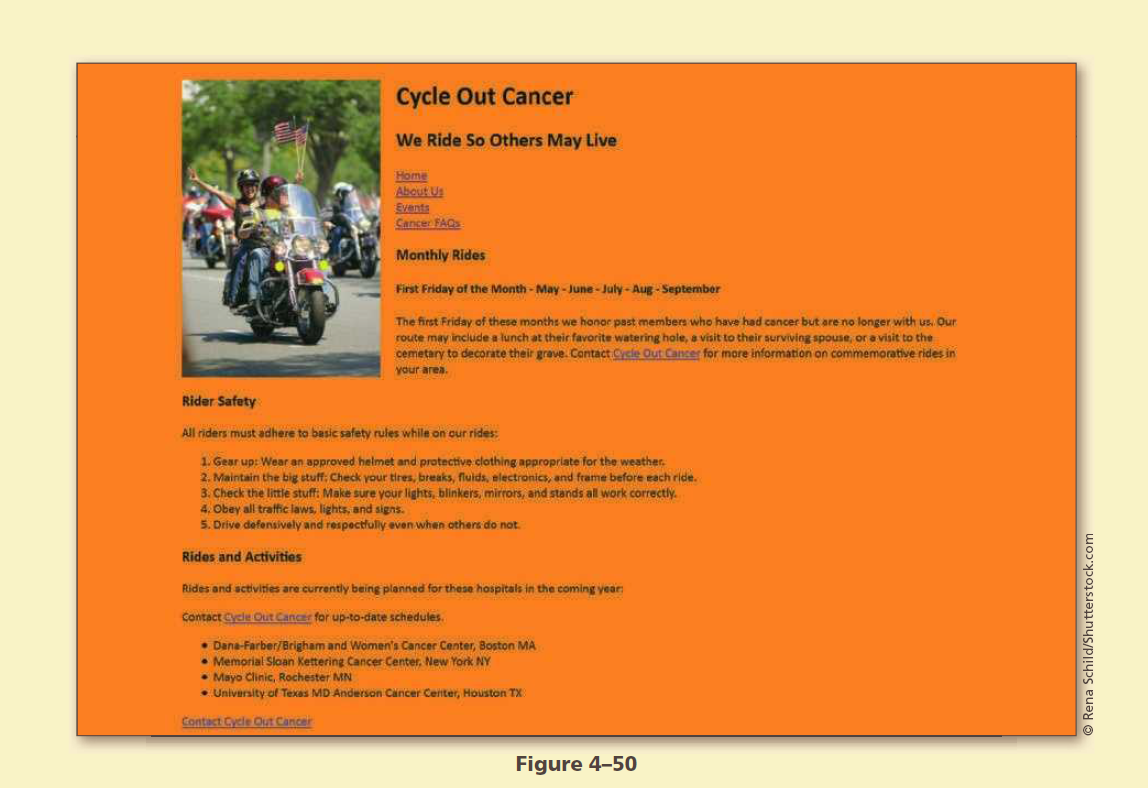 Solved Lab 2 Creating An External Style Sheet For Cycle 5487