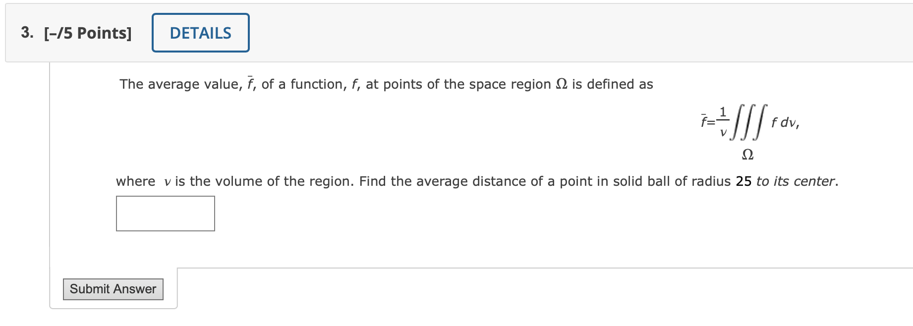 Solved The average value, f, of a function, f, at points of | Chegg.com Solved The average value, f, of a function, f, at points of | Chegg.com