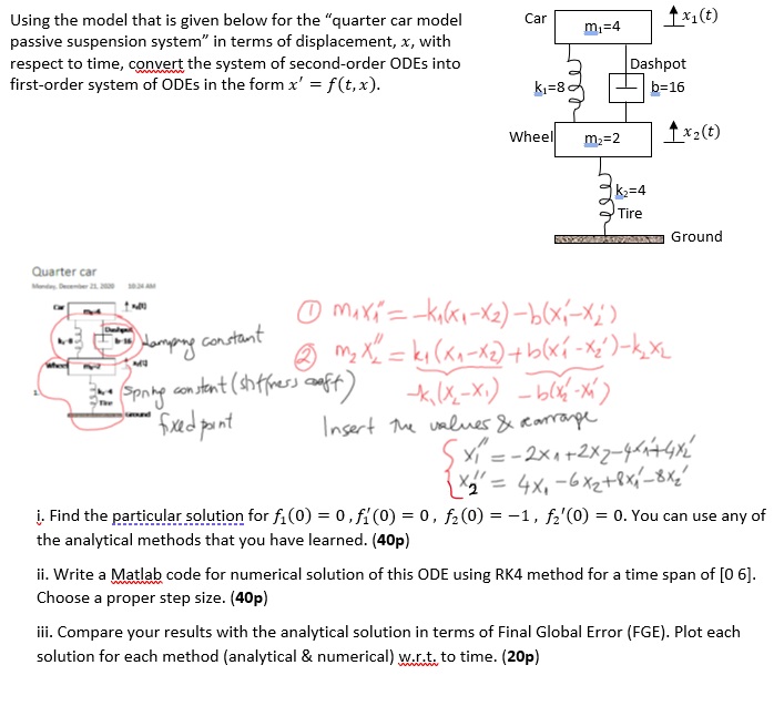 Solved Using the model that is given below for the "quarter | Chegg.com