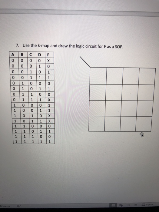 How To Draw Karnaugh Map In Microsoft Word