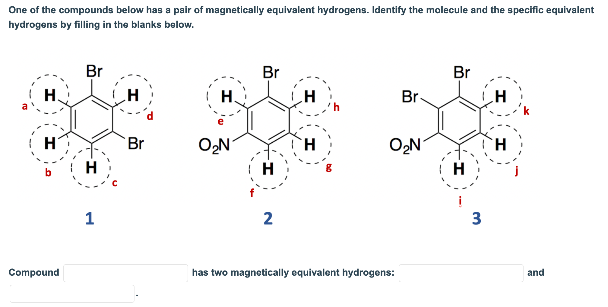 Solved One of the compounds below has a pair of magnetically | Chegg.com