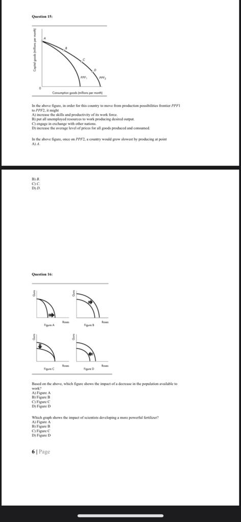 Solved The Economic Problem / Exercises ECON 101 Question it | Chegg.com