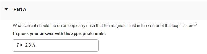 Solved Two concentric current loops lie in the same plane. | Chegg.com