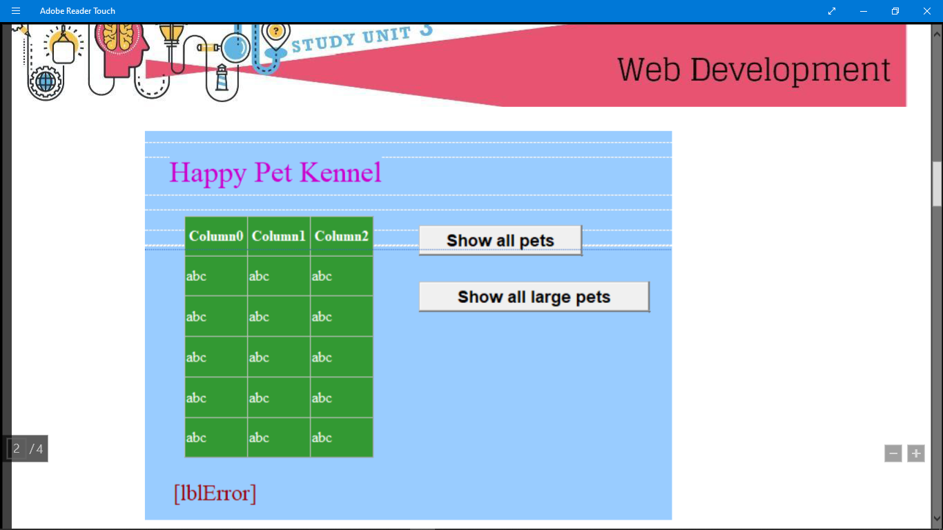 Solved Using C Aspnet Web App 11 Create A Web 3784