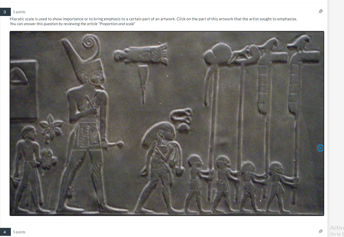 Solved Hieratic Scale Is Used To Show Importance Or To Bring