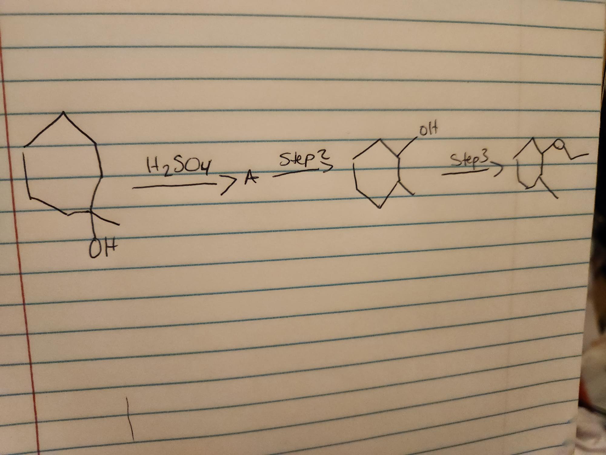 Draw the structure for compound A.Identify the | Chegg.com