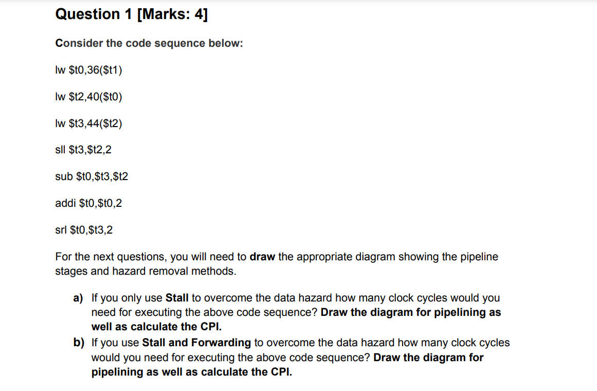 Solved please solve it with proper calculations and pipeline | Chegg.com