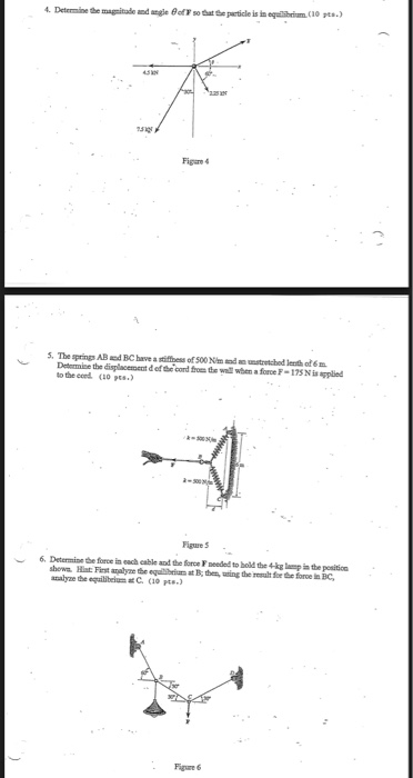 Solved 1. Detemine the magnitude of F, and F, so that the | Chegg.com Solved 1. Detemine the magnitude of F, and F, so that the | Chegg.com