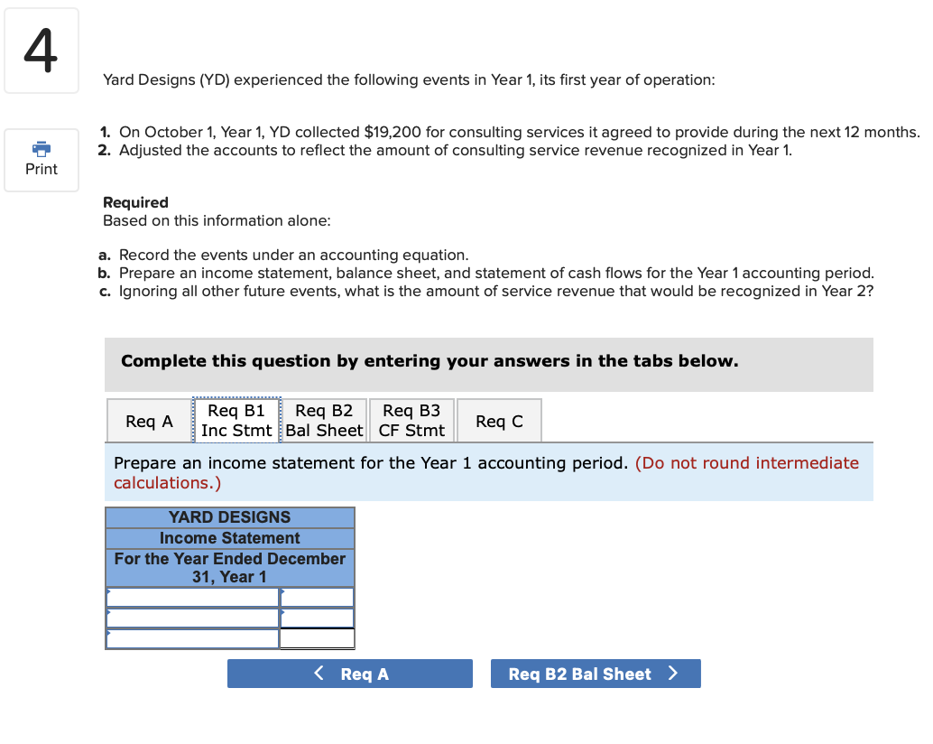 Solved 1. On October 1, Year 1 , YD collected $19,200 for | Chegg.com