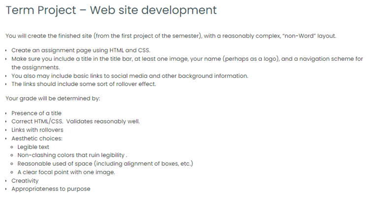 Solved USING SUBLIME COMPLETE THE FOLLOWING PROJECT TASKS | Chegg.com
