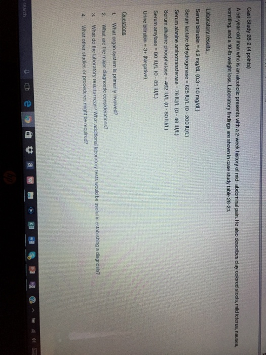 Solved Question: Chapter 19 Case Study 19-1 (6 points) A | Chegg.com Solved Question: Chapter 19 Case Study 19-1 (6 points) A | Chegg.com