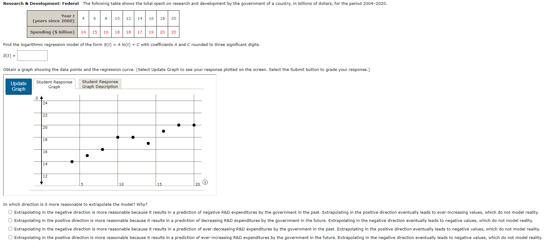 Solved \begin{tabular}{|r|c|c|c|c|c|c|c|c|c|} \hline Year t | Chegg.com