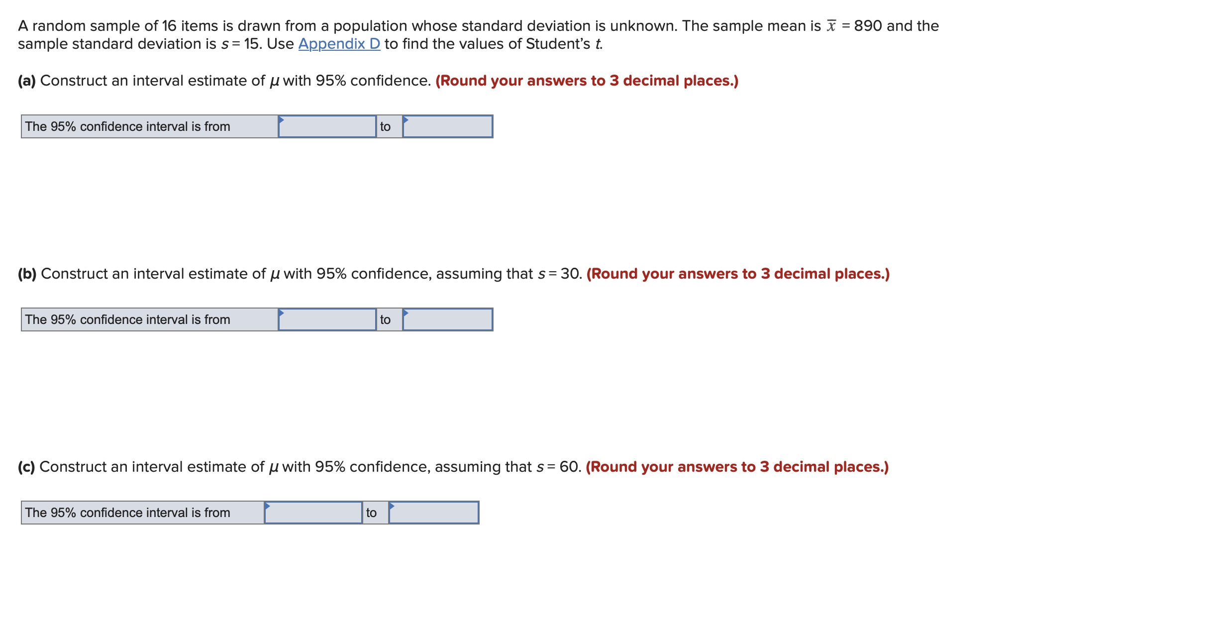 Solved A random sample of 16 ﻿items is drawn from a | Chegg.com