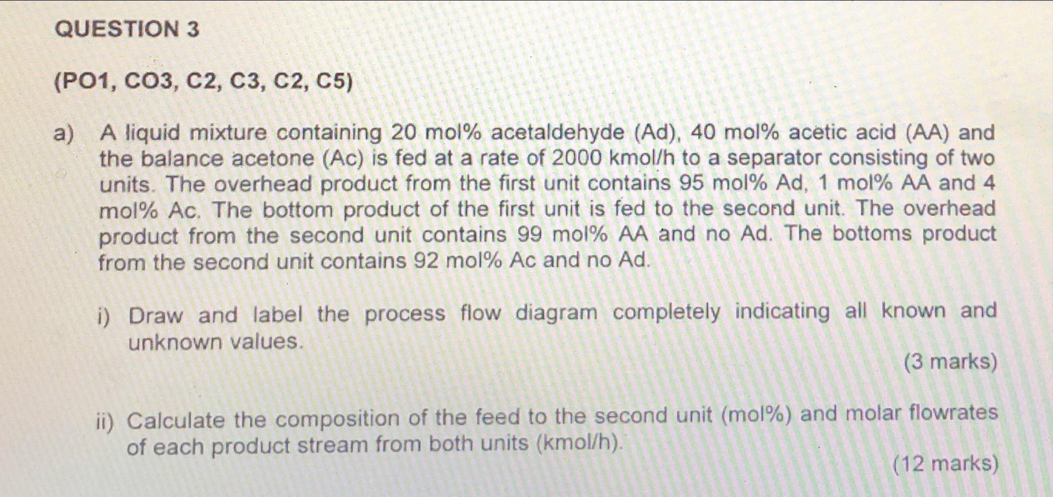 Solved QUESTION 3 (P01, CO3, C2, C3, C2, C5) a) A liquid | Chegg.com Solved QUESTION 3 (P01, CO3, C2, C3, C2, C5) a) A liquid | Chegg.com