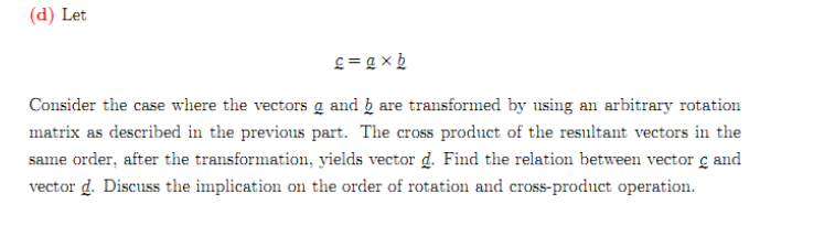 Solved Consider the following notation. For a vector _, | Chegg.com