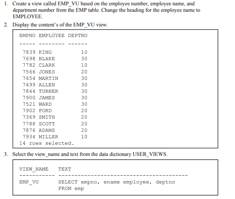 Solved drop table department purge; drop table employee | Chegg.com