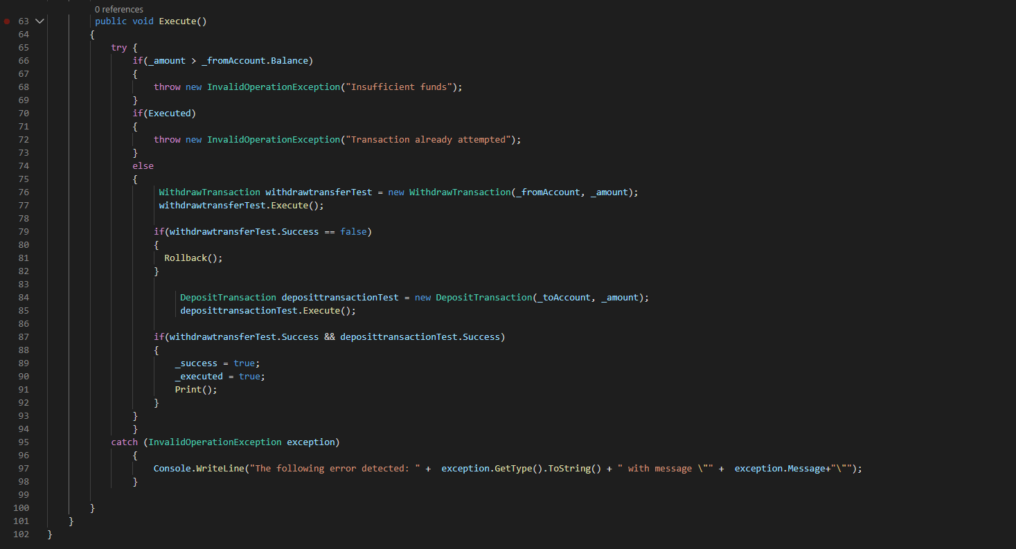 Solved I do not think my code for the Bank.cs and | Chegg.com