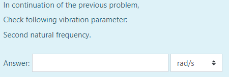 Solved Find the free-vibration response of a typical 2DOF | Chegg.com
