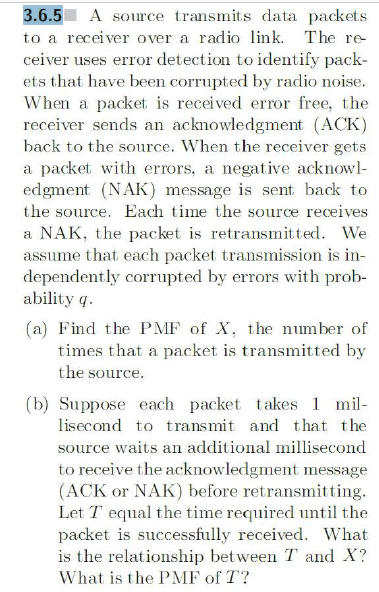 In real-time packet data transmission, the time | Chegg.com