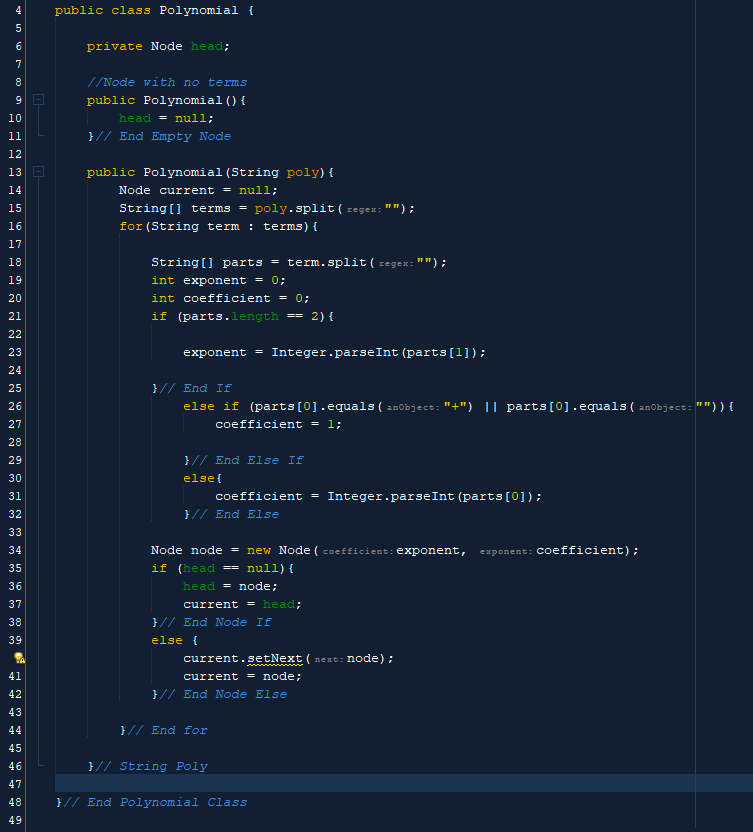 Solved I'm trying to create a copy constructor that will | Chegg.com