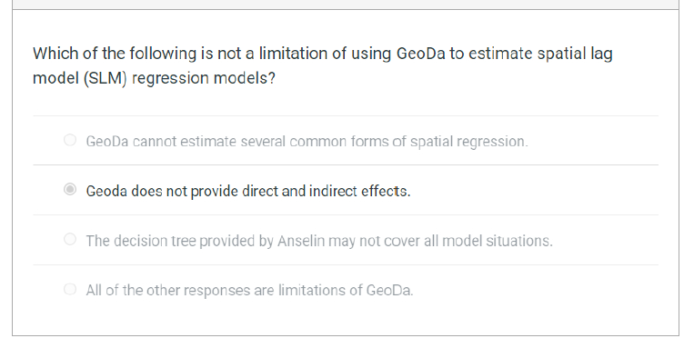 Solved Which of the following is not a limitation of using | Chegg.com